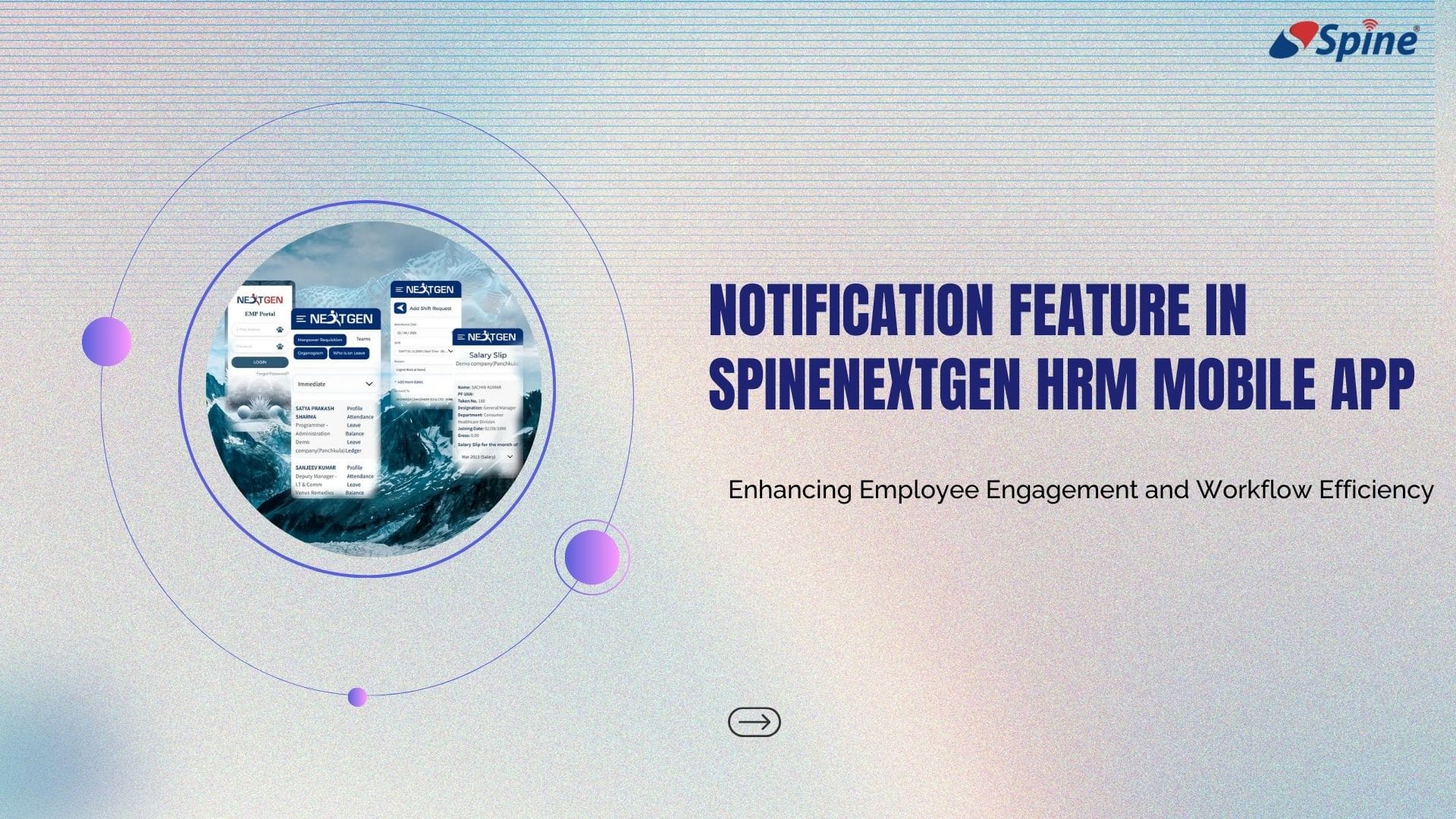 Notification Feature in SpineNEXTGEN HRM Mobile App: Enhancing Employee ...